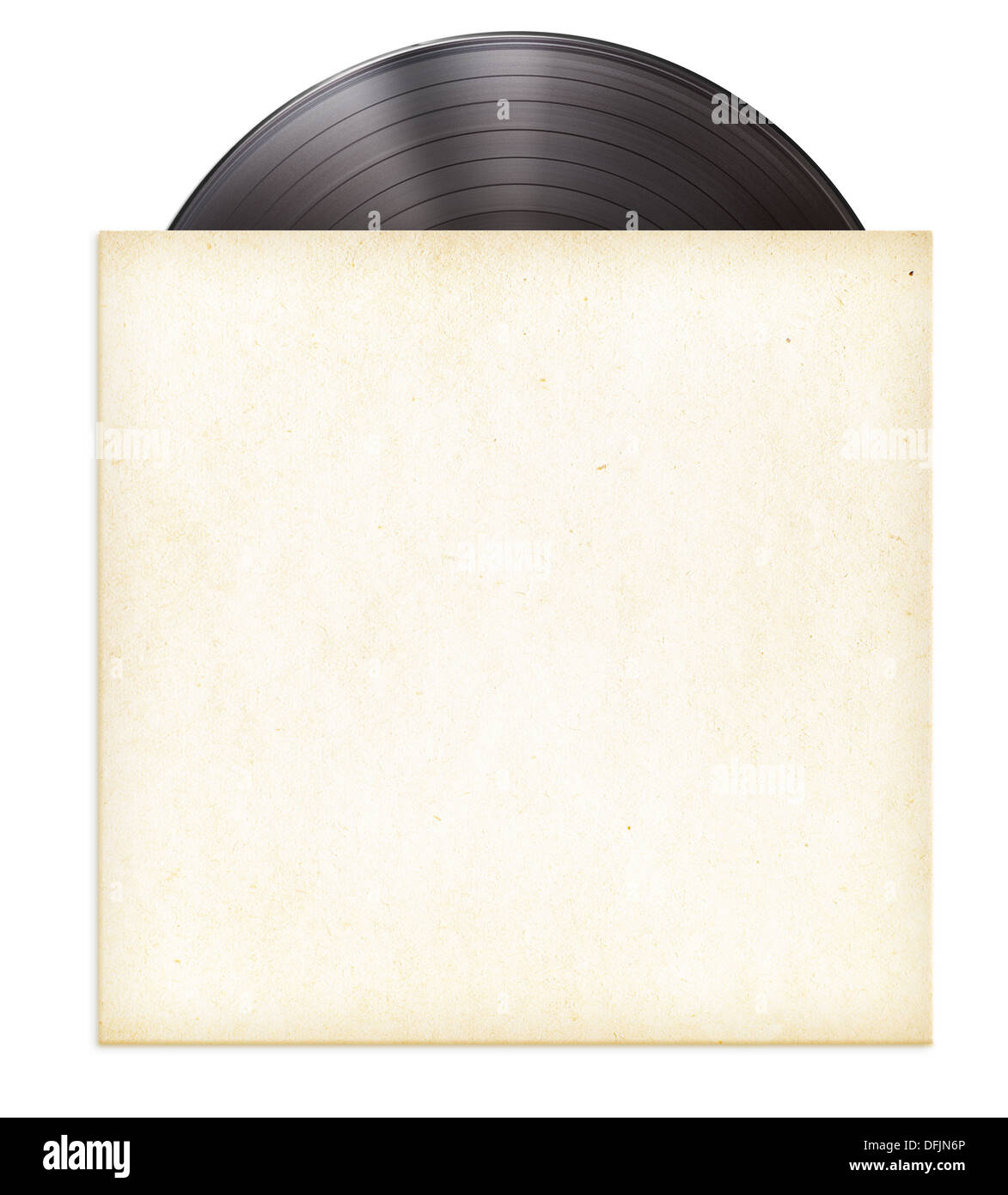 Retro vinyl record in Cut Out Stock Images & Pictures - Alamy