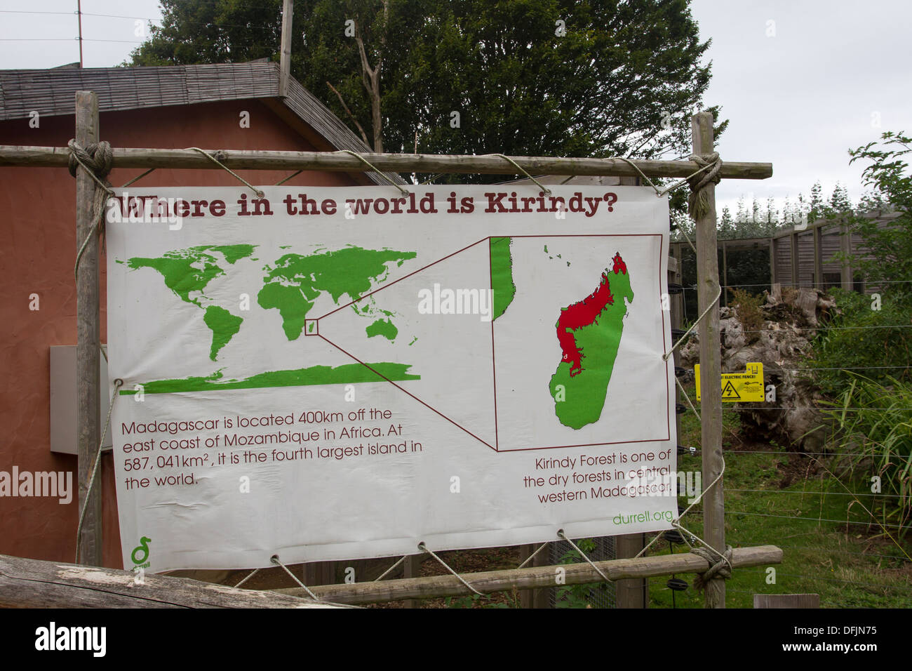 Durrell Wildlife Conservation Trust Stock Photo - Alamy