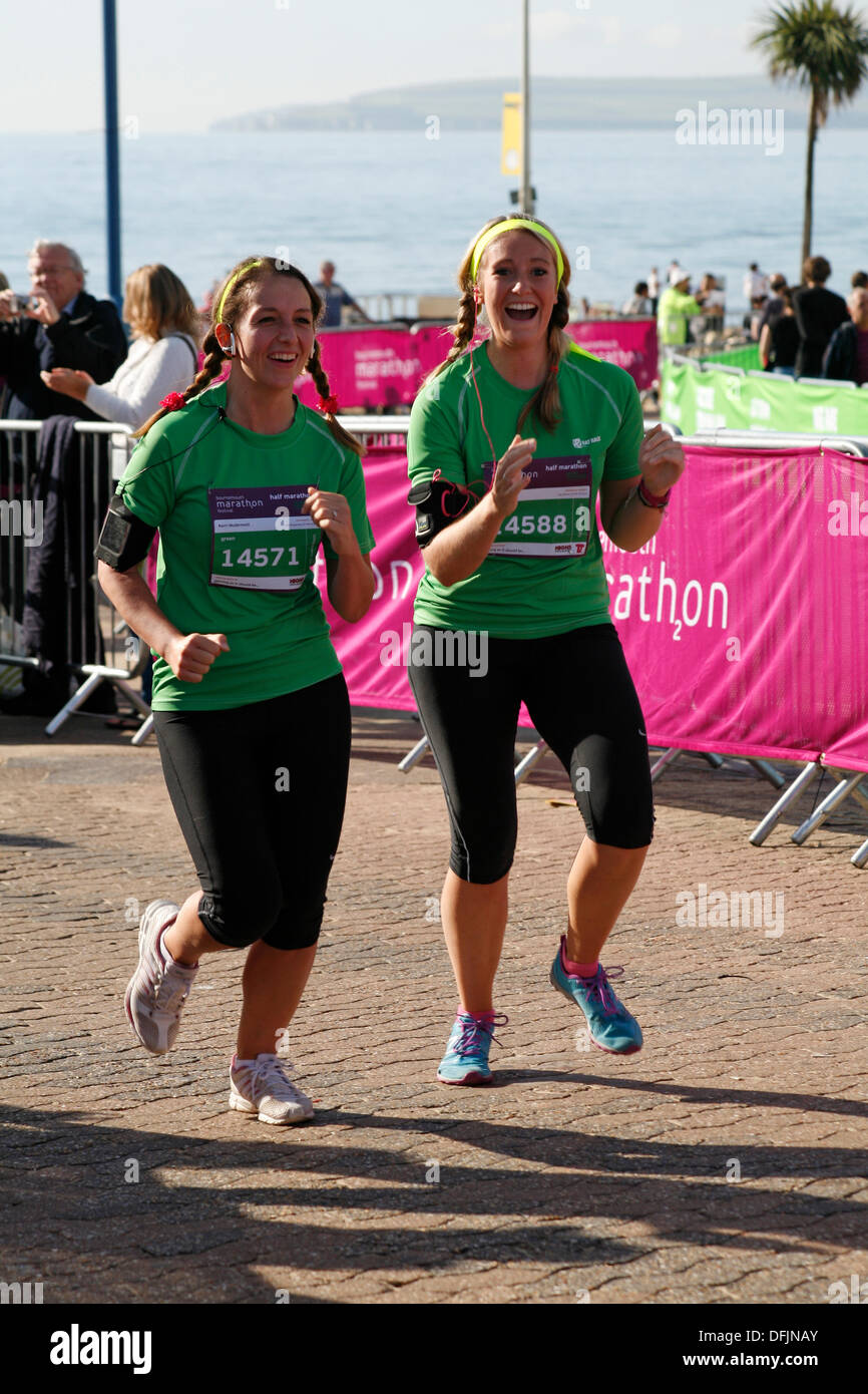 Running in half marathon hi-res stock photography and images - Alamy