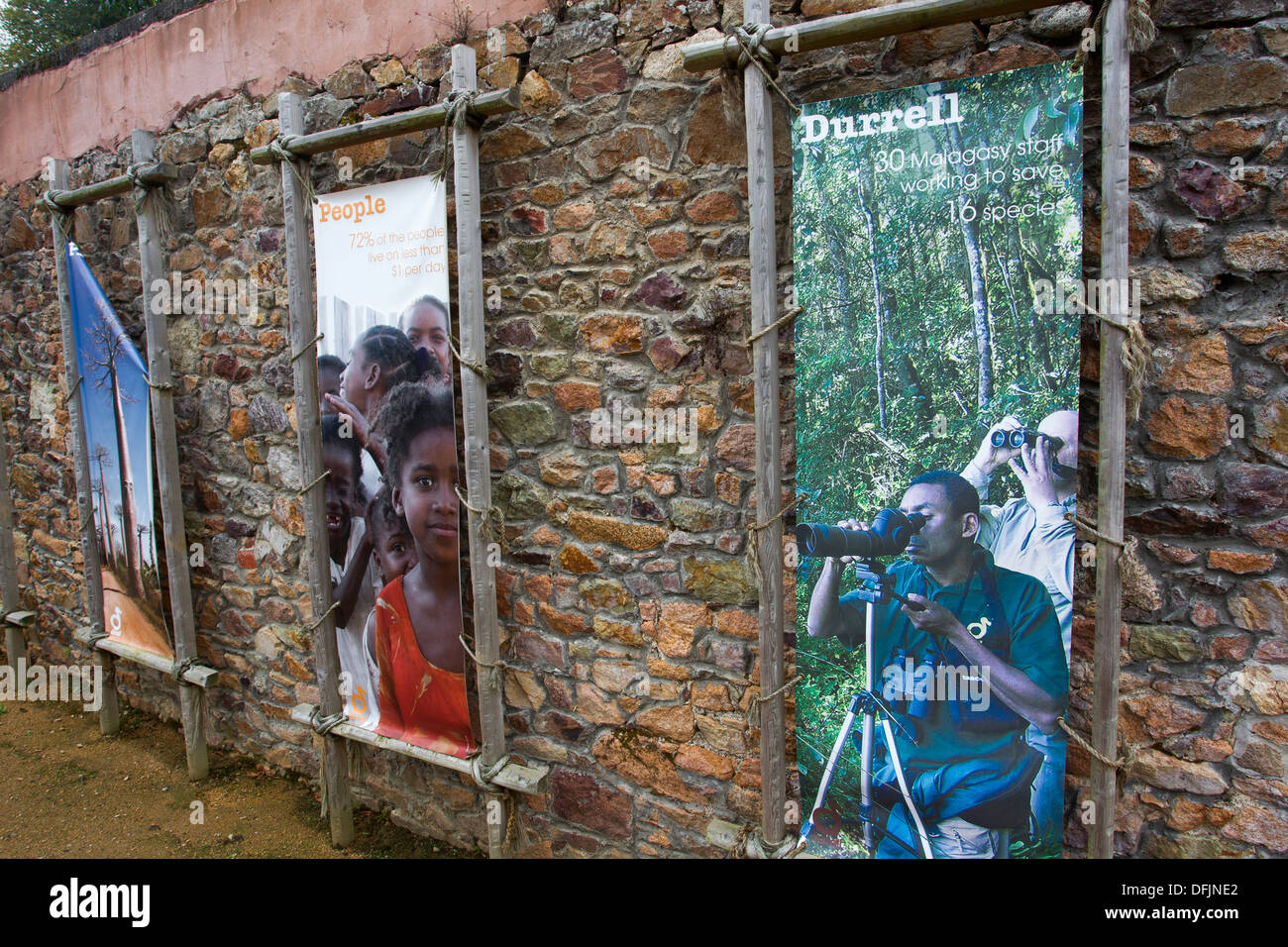 Durrell Wildlife Conservation Trust Stock Photo - Alamy