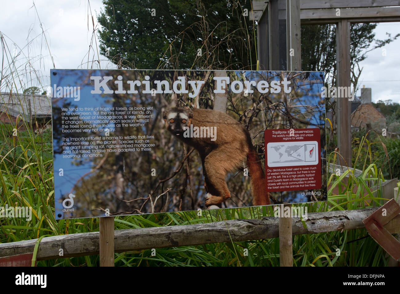 Durrell Wildlife Conservation Trust Stock Photo - Alamy
