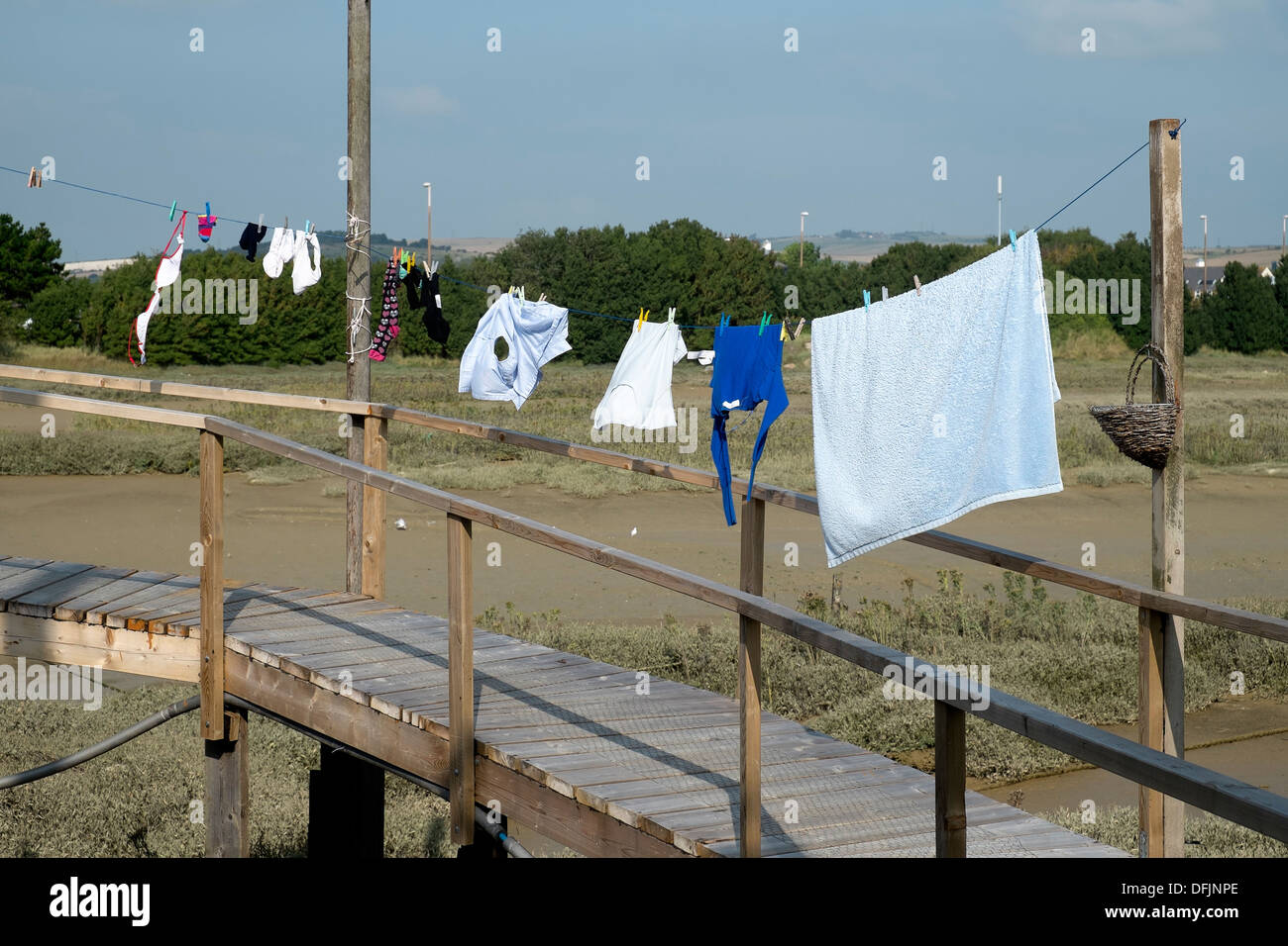 Hanging Out Washing Stock Photos & Hanging Out Washing Stock Images - Alamy