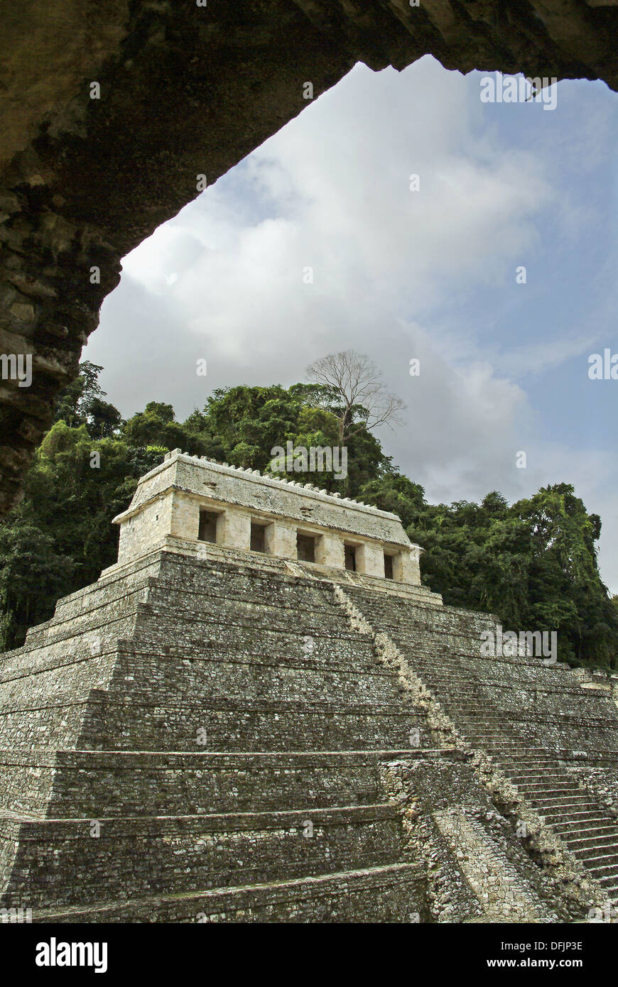 Temple of the inscriptions hi-res stock photography and images - Alamy