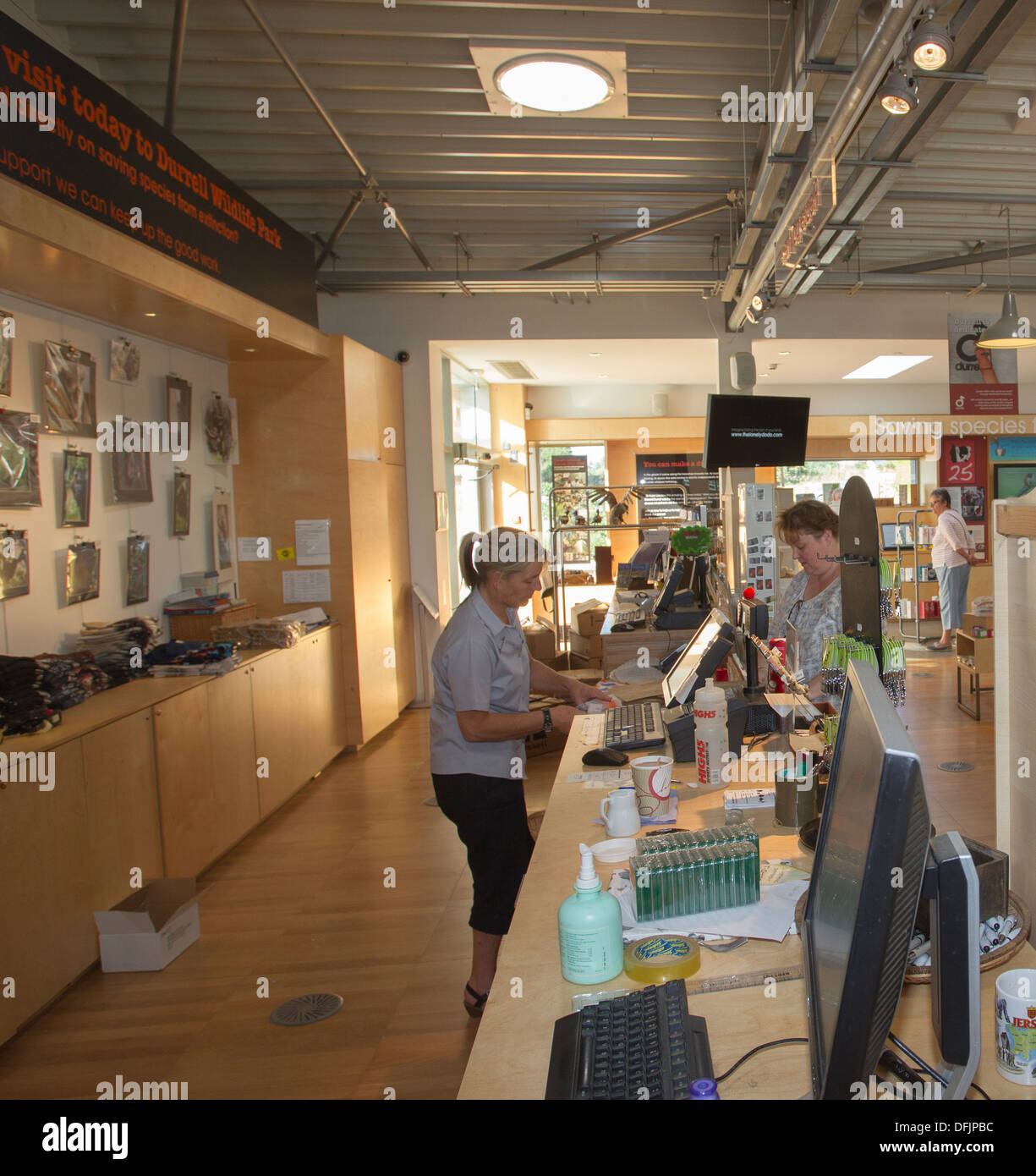 Durrell Wildlife Conservation Trust Stock Photo - Alamy