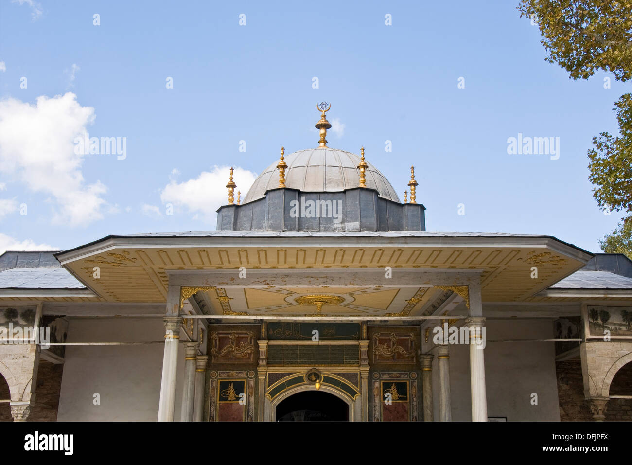 Turkey, Istanbul, Topkapi Palace, The gate of felicity Stock Photo - Alamy