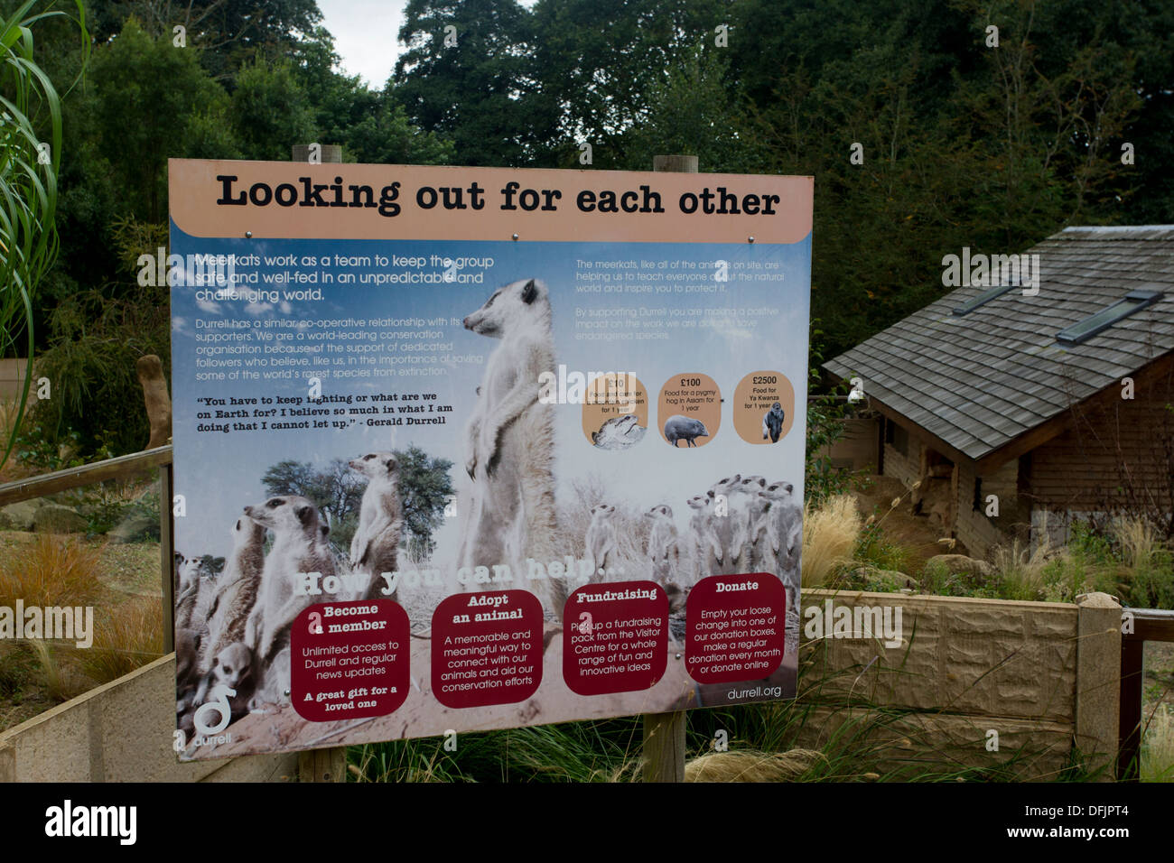 Durrell Wildlife Conservation Trust Stock Photo - Alamy