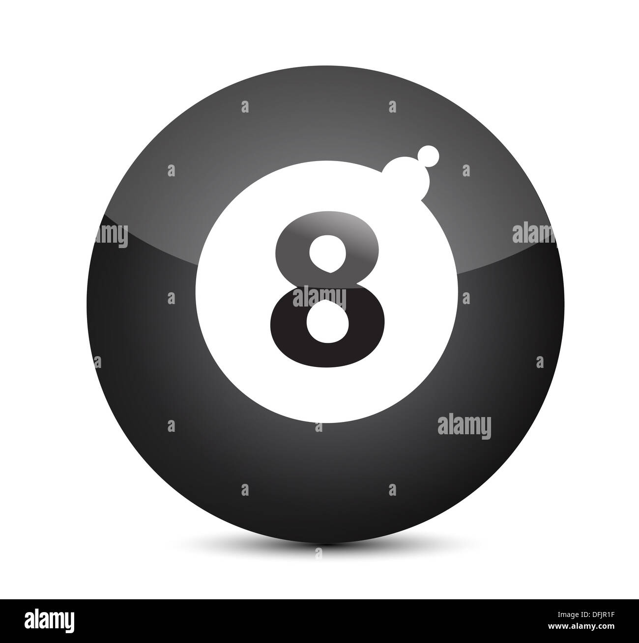 Number 8 lucky Cut Out Stock Images & Pictures - Alamy