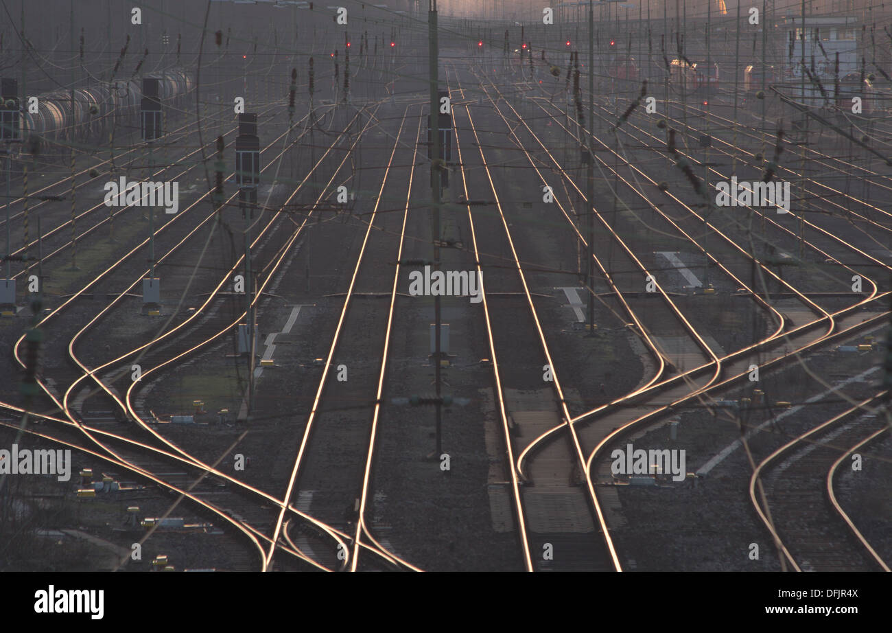 industrial train station Stock Photo - Alamy