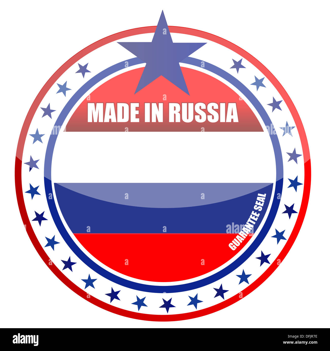 Made in russia seal hi-res stock photography and images - Alamy