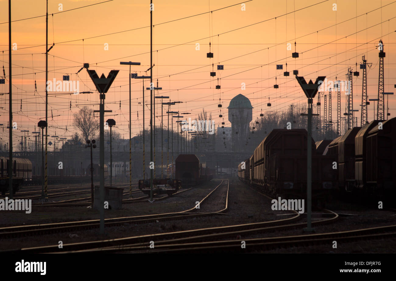 Industrial train station hi-res stock photography and images - Alamy