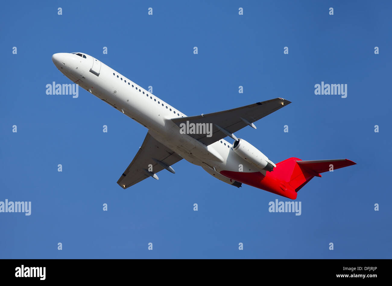 Plane blue sky climbing hi-res stock photography and images - Alamy