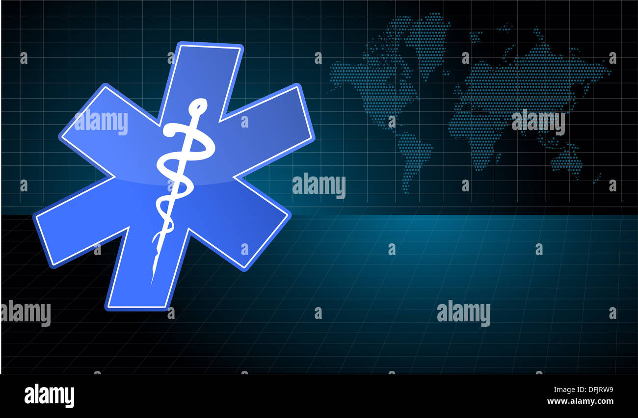 Medical background illustration design Stock Photo - Alamy