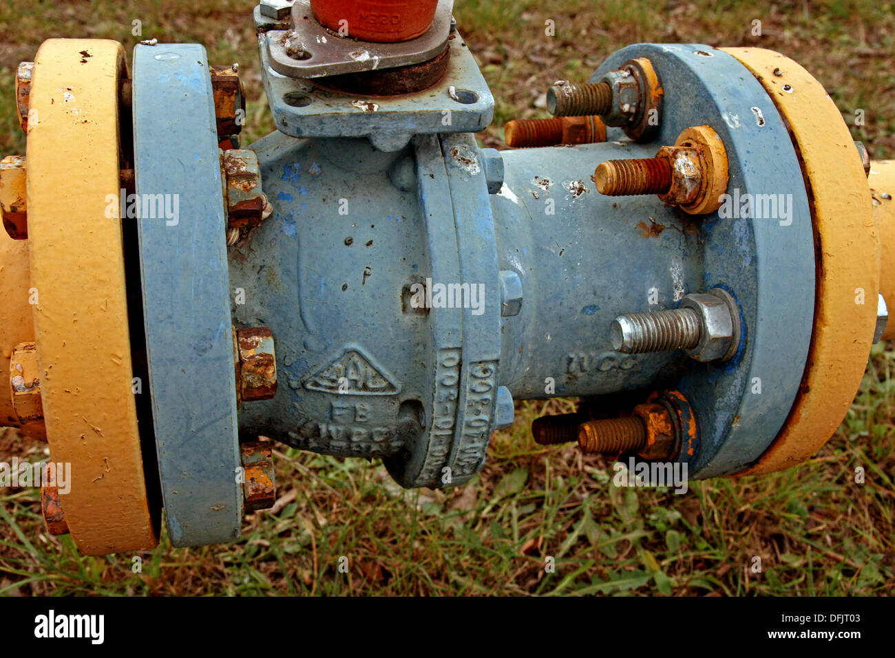 valve, gas pipe Stock Photo - Alamy