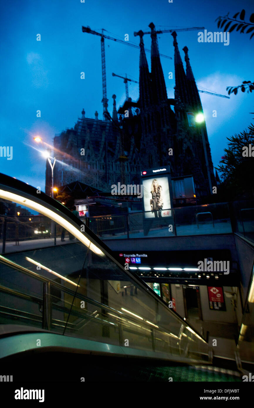 Sagrada Familia Station High Resolution Stock Photography and Images ...