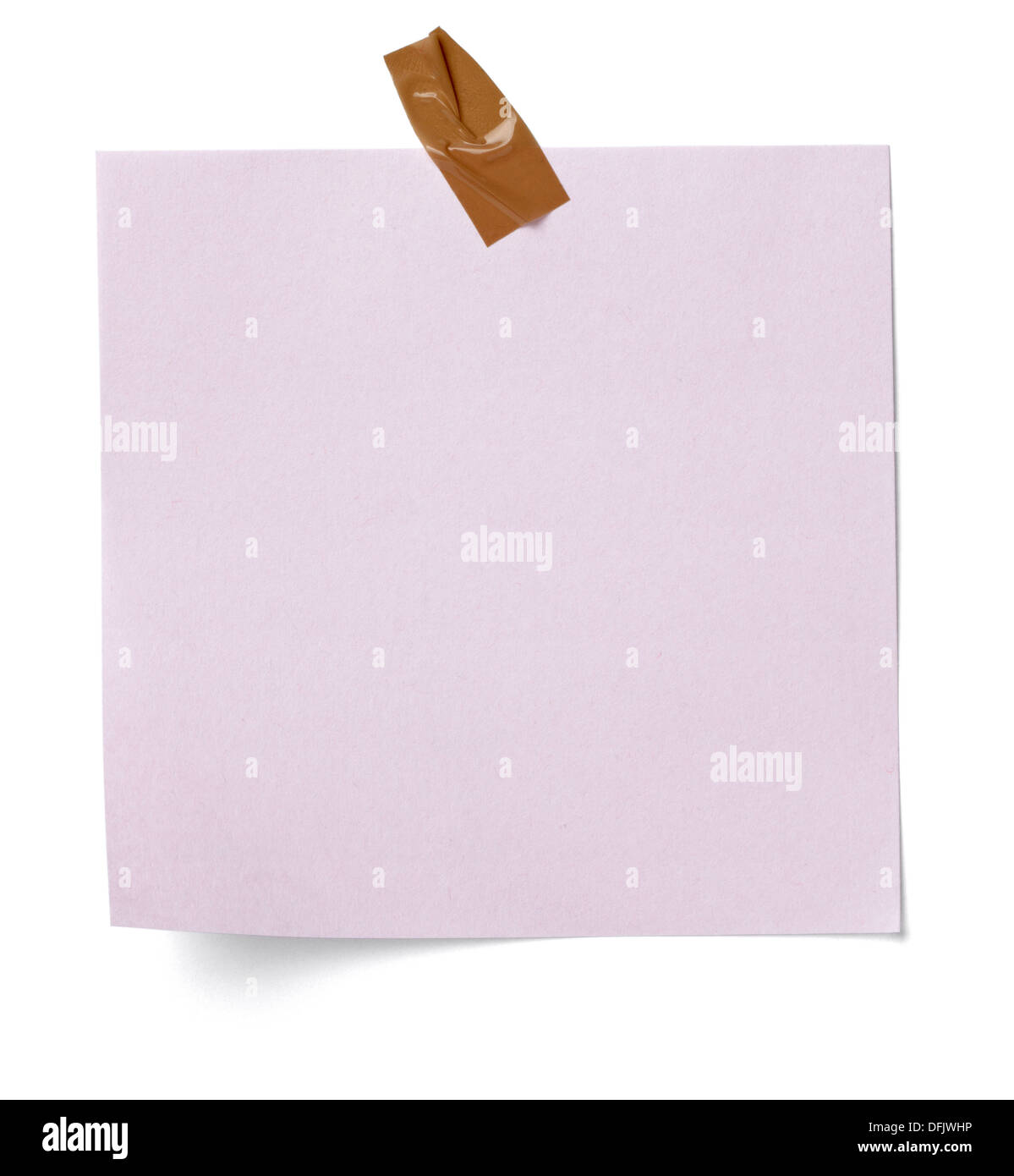 Isolated note paper Cut Out Stock Images & Pictures - Alamy