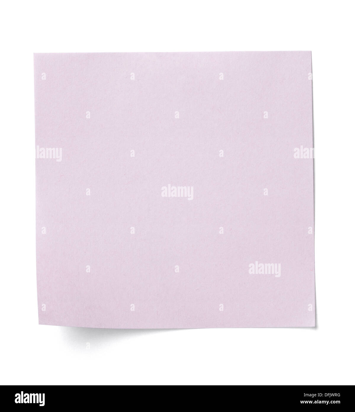Isolated note paper Cut Out Stock Images & Pictures - Alamy