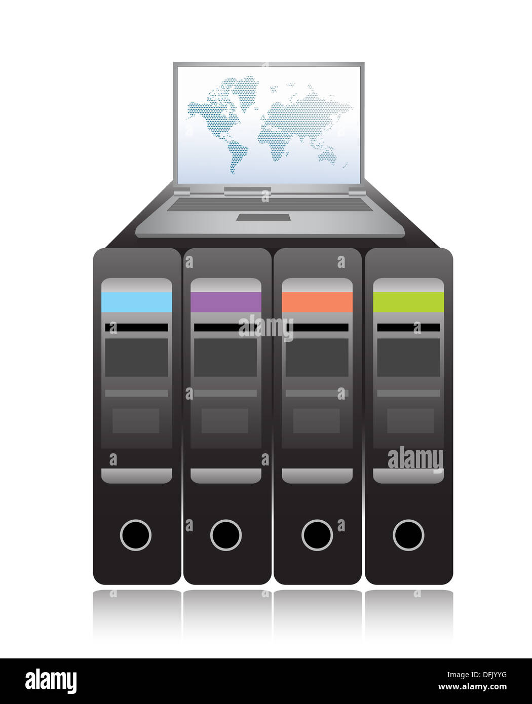 Cubicle 3d Cut Out Stock Images & Pictures - Alamy