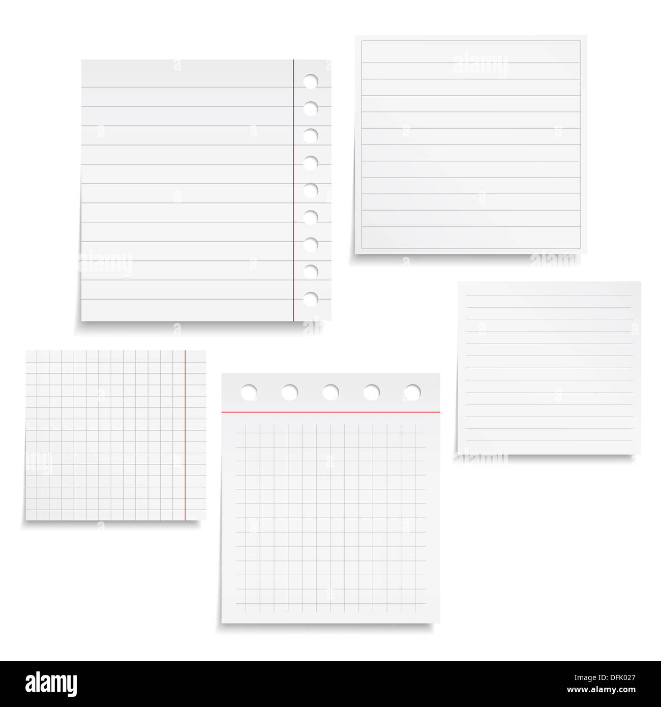 White set paper hi-res stock photography and images - Alamy