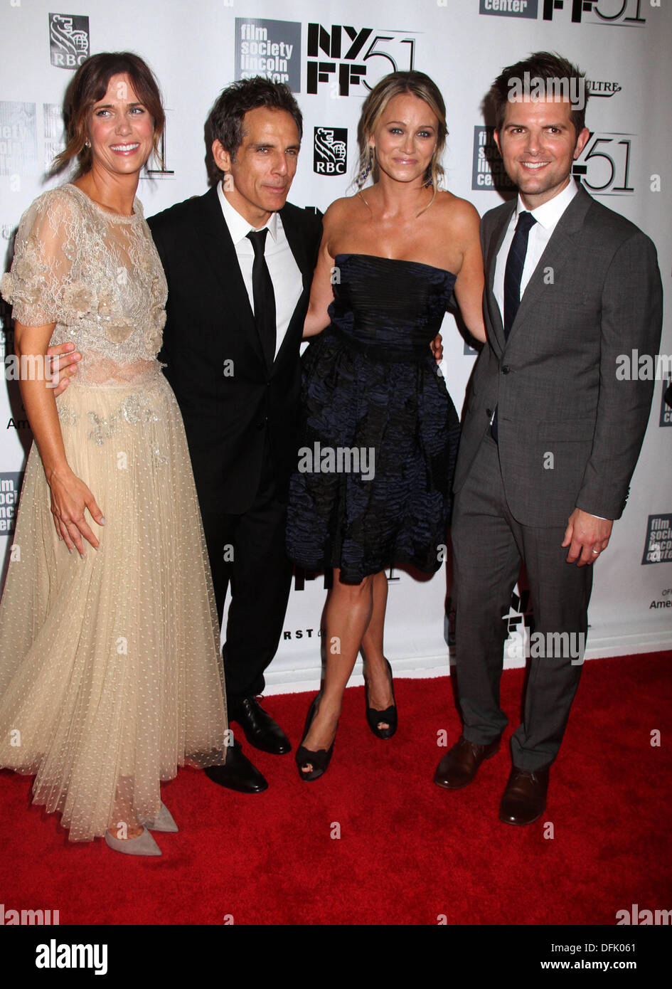 New York, New York, USA. 5th Oct, 2013. Actress KRISTEN WIGG, BEN ...