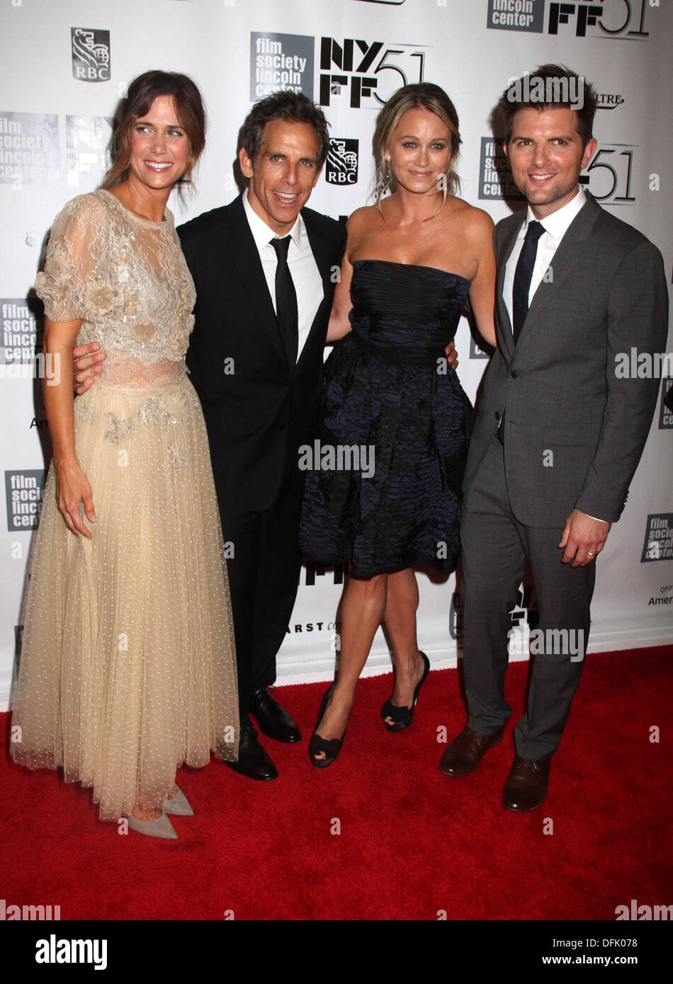 New York, New York, USA. 5th Oct, 2013. Actress KRISTEN WIGG, BEN ...