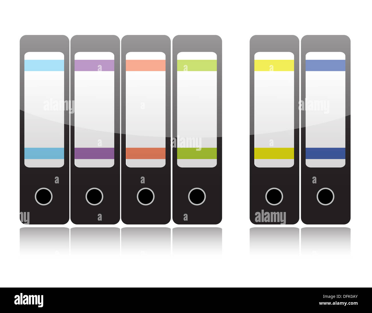 Invoices folder Cut Out Stock Images & Pictures - Alamy