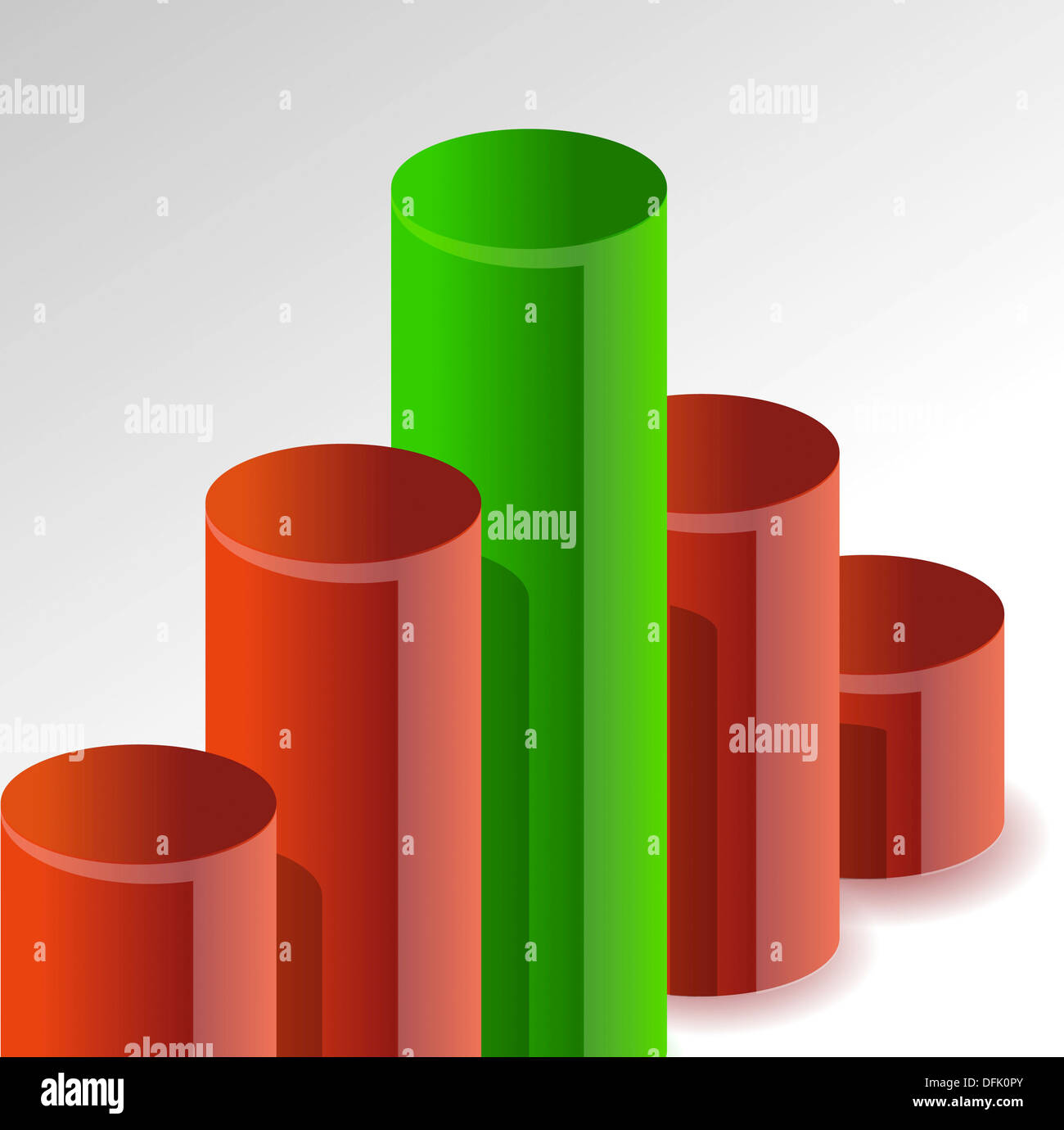 3 d graph hi-res stock photography and images - Alamy