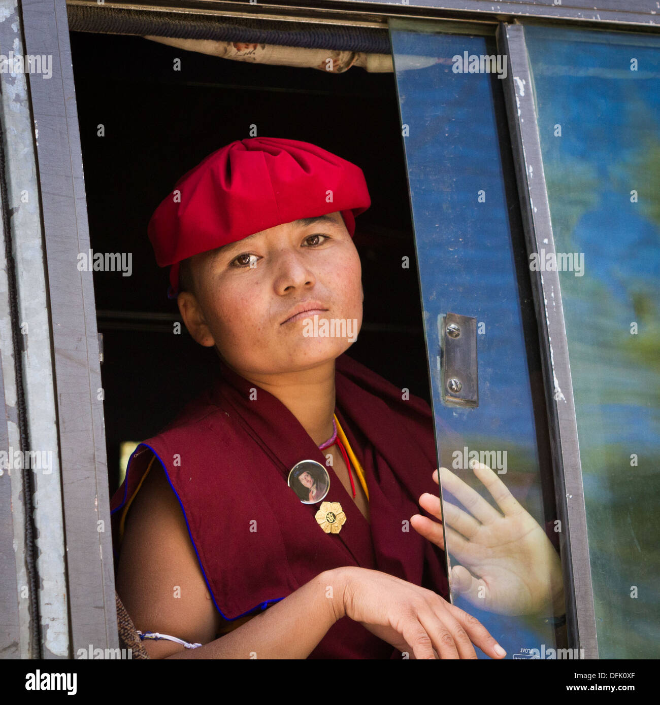 Buddhist priest tibet hi-res stock photography and images - Alamy