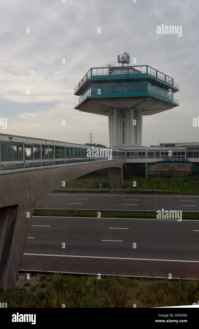 Lancaster Forton services M6 motorway service station Stock Photo - Alamy