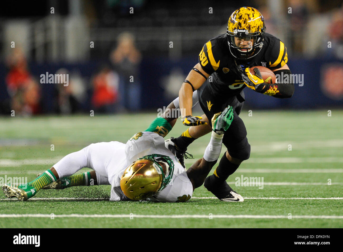 Arlington, TX, USA. 5th Oct, 2013. Arizona State Sun Devils running ...