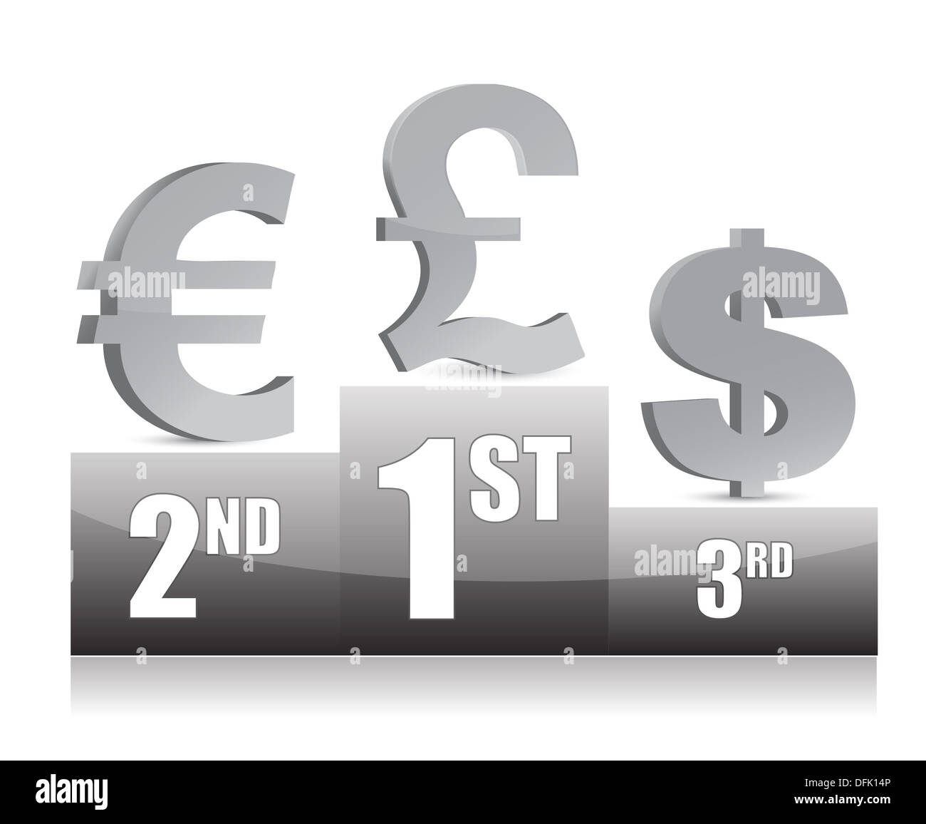 Dollar euro signs on Cut Out Stock Images & Pictures - Alamy