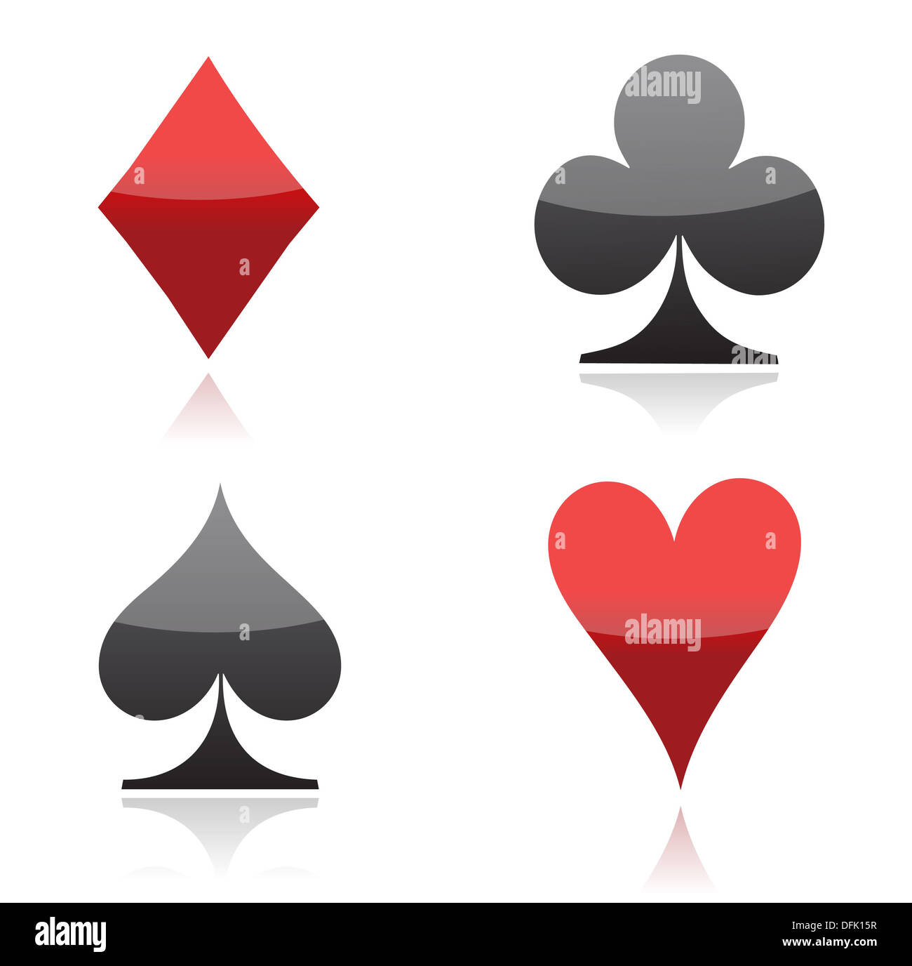 Four red heart shape symbols hi-res stock photography and images - Alamy