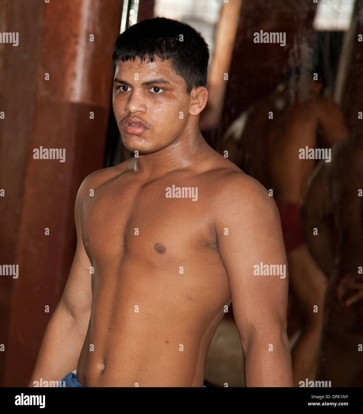 Indian wrestlers kolhapur hi-res stock photography and images - Alamy