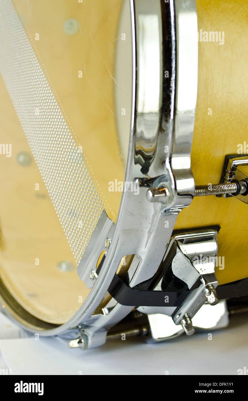 close up of snare drum lug Stock Photo - Alamy