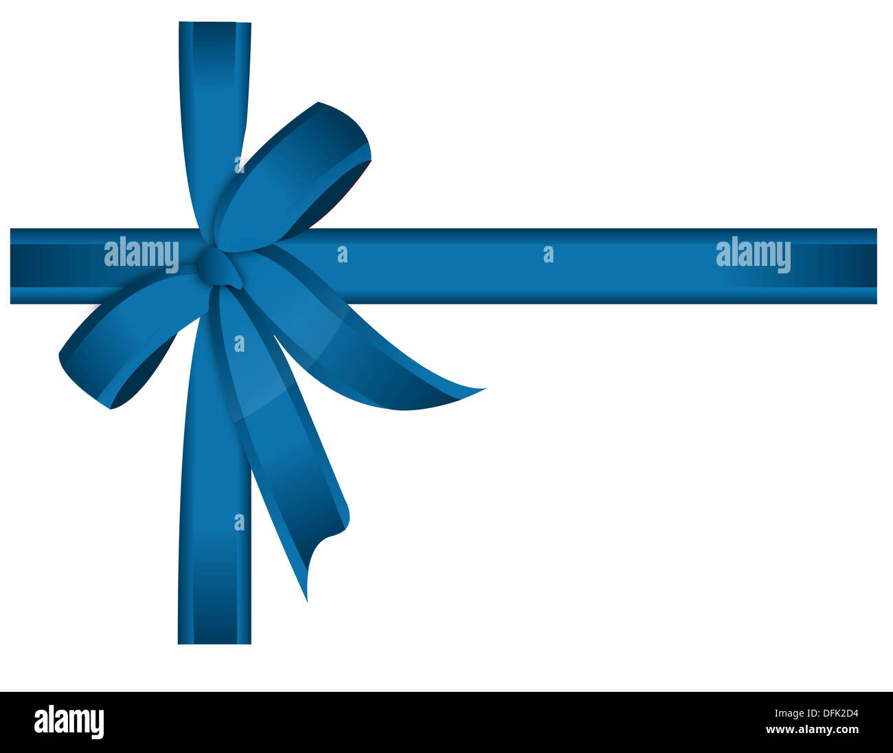 Cross ribbon and bow. Vector file available Stock Photo - Alamy