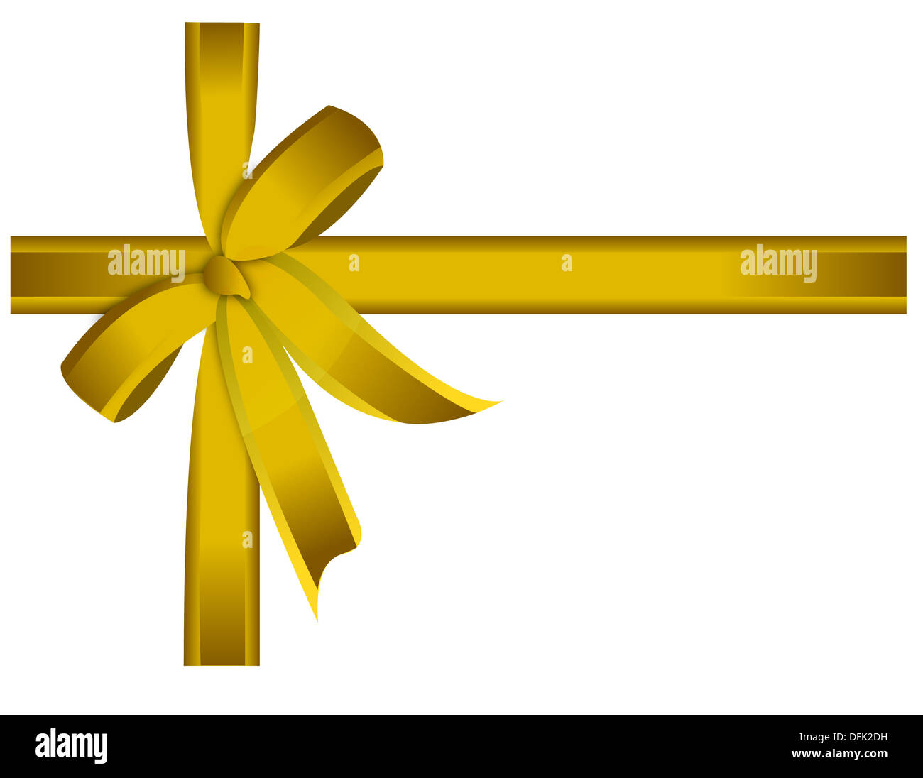 Cross ribbon and bow. Vector file available Stock Photo - Alamy