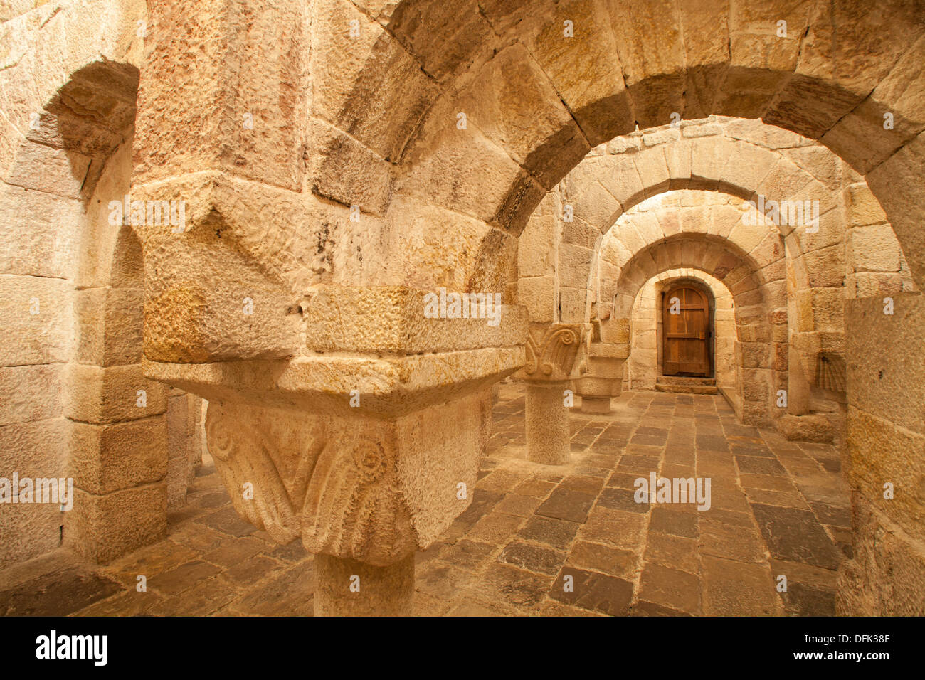 View of the monastery of leyre hi-res stock photography and images - Alamy