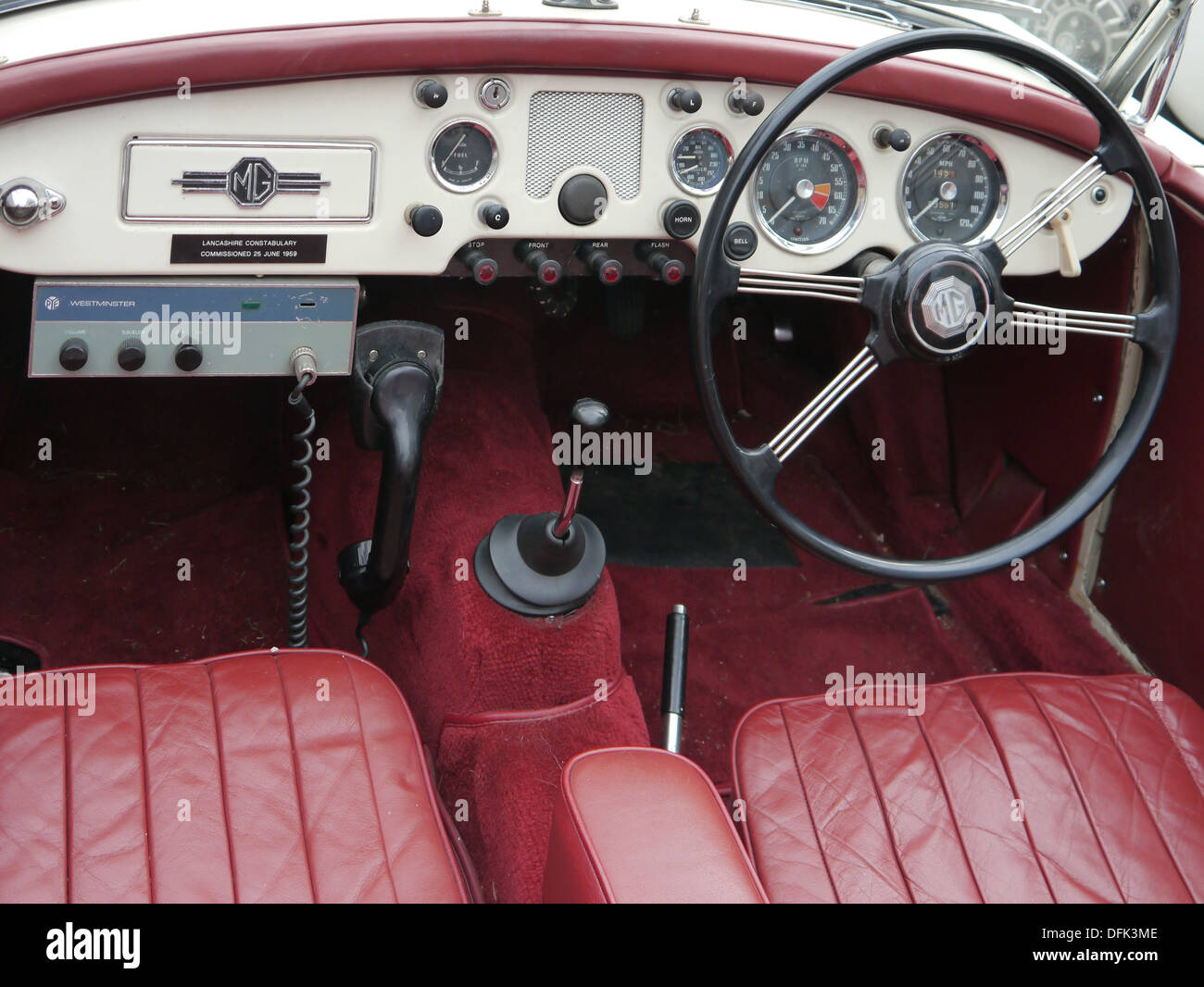 1960s police car interior hi-res stock photography and images - Alamy