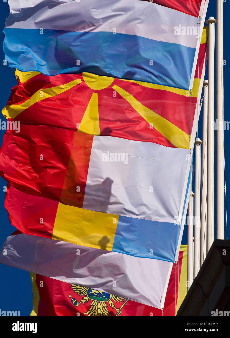 Banderas de viento hi-res stock photography and images - Alamy