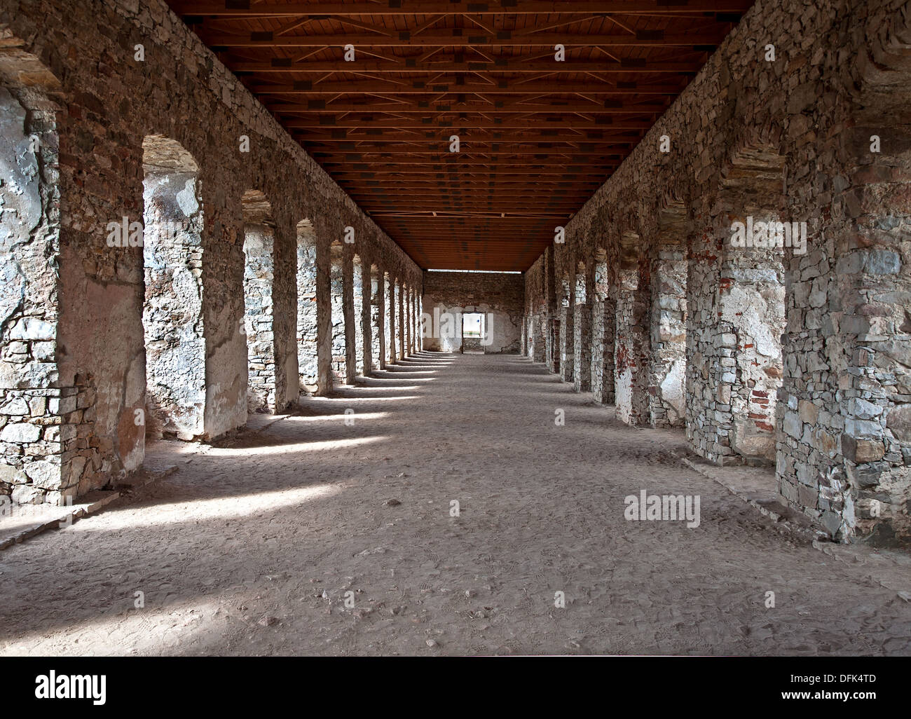 Interior stone built castle hi-res stock photography and images - Alamy