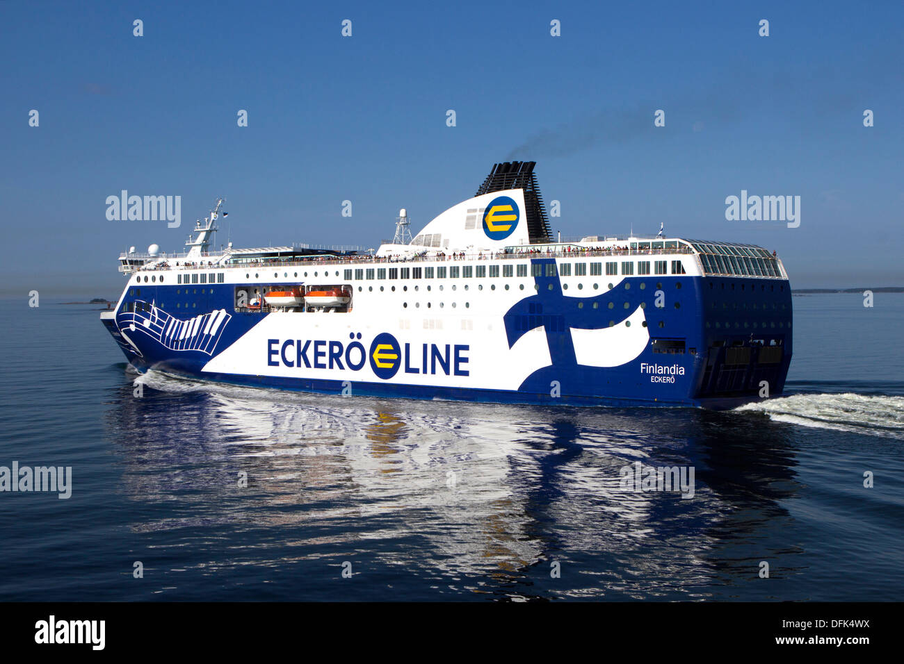 Eckerö Line MS Finlandia Ferry in Helsinki Finland Stock Photo - Alamy