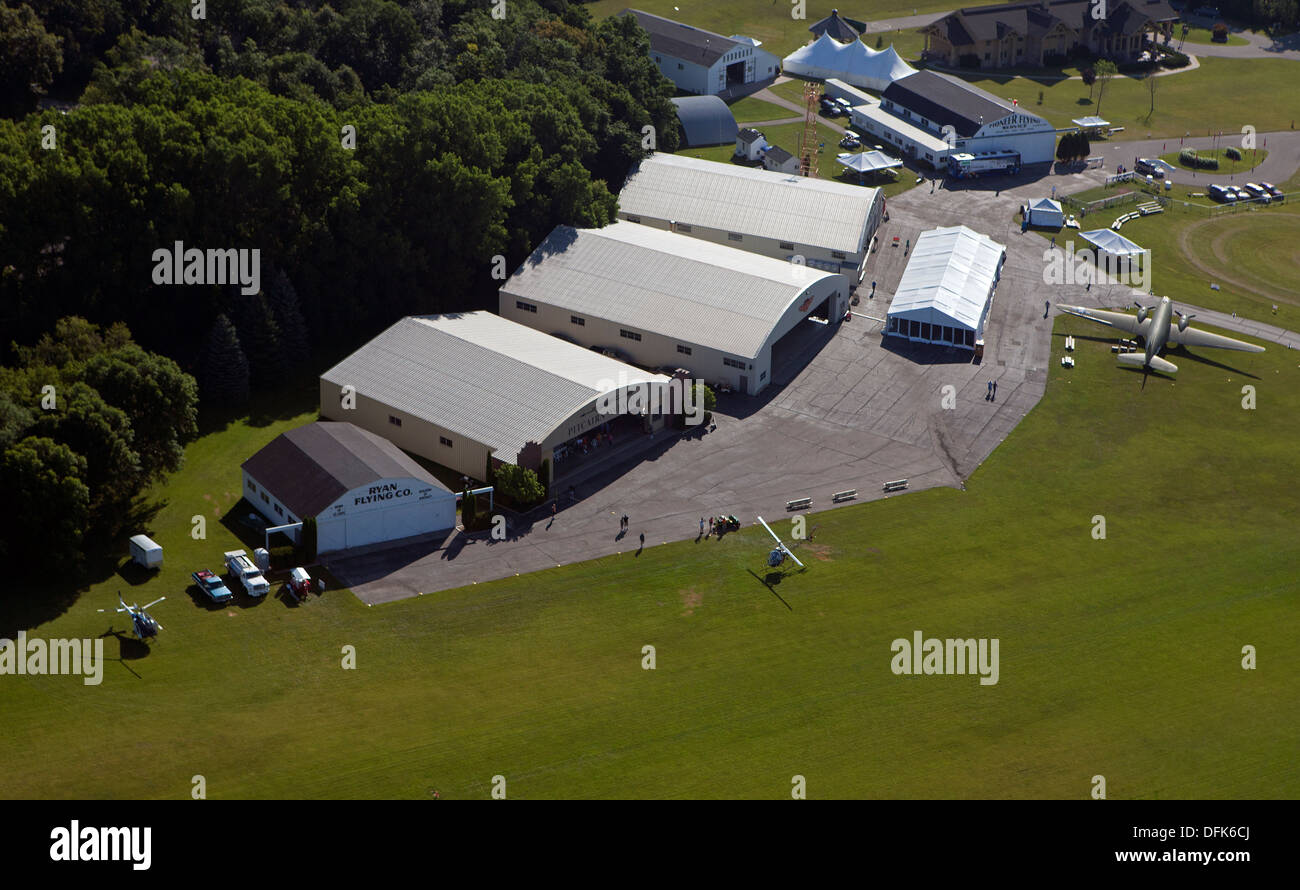 aerial photograph Pioneer Field, AirVenture 2013, Experimental Aircraft ...