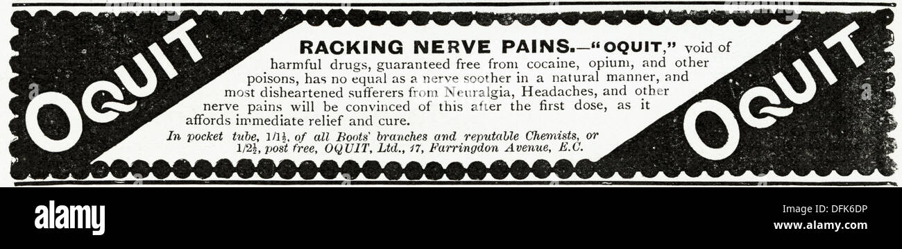 Pain killer advert hi-res stock photography and images - Alamy