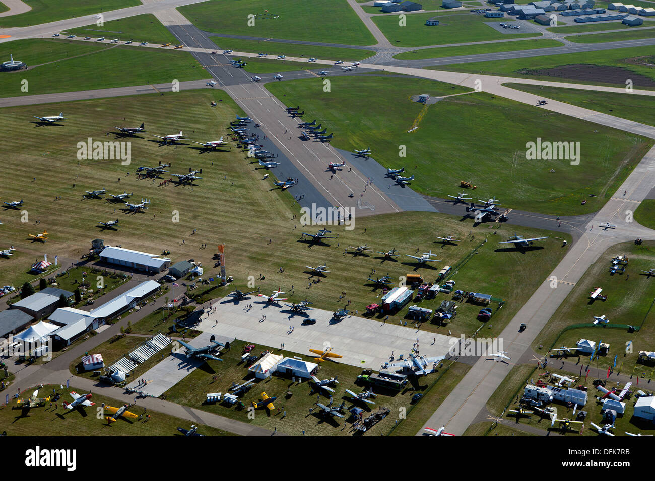 Eaa airventure oshkosh wisconsin airplane airshow hi-res stock ...