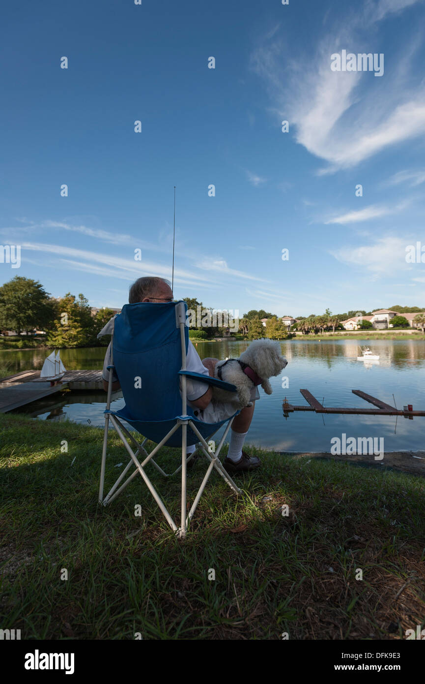 Retired senior citizens at The Villages Retirement community operating ...