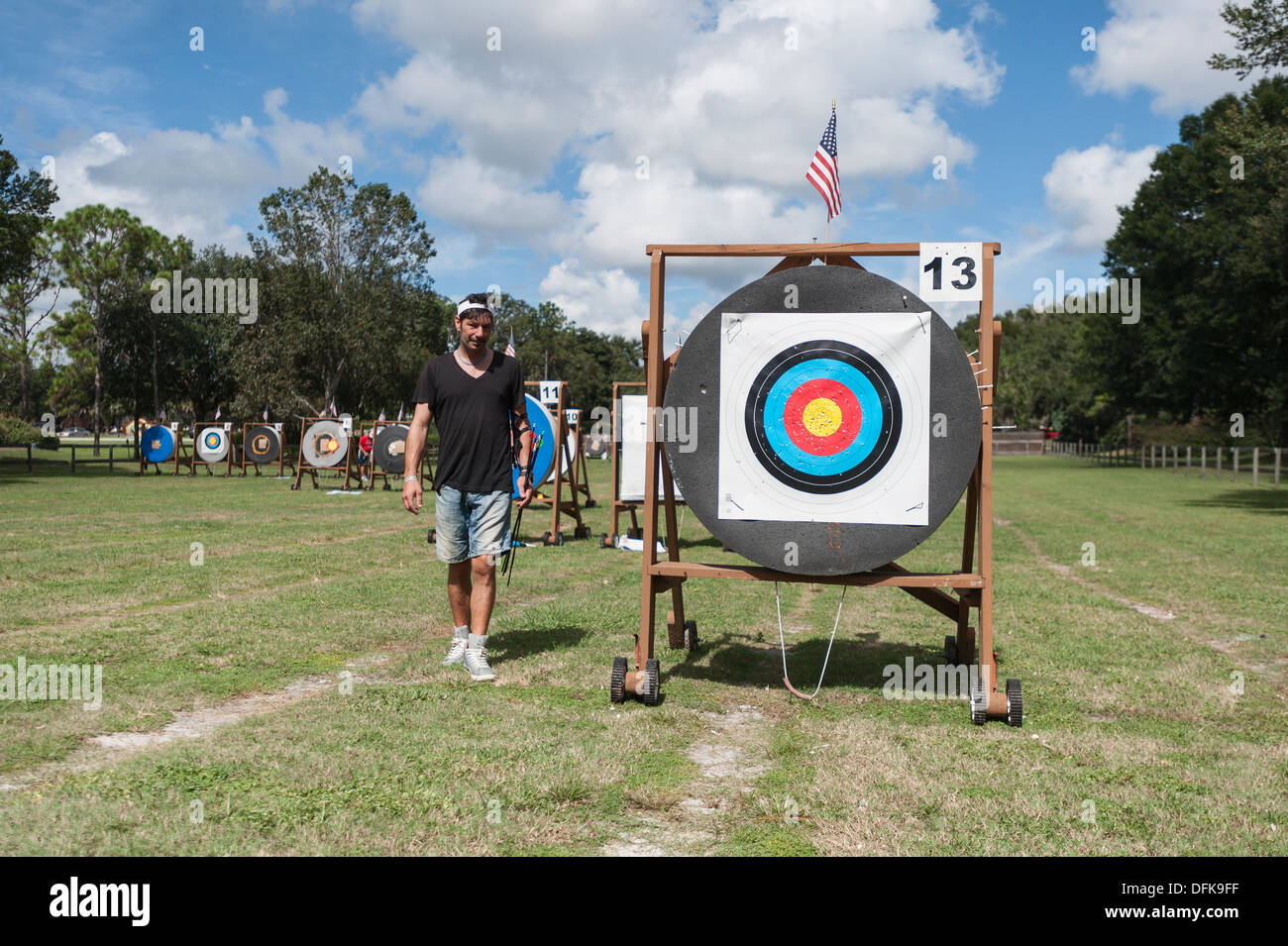 Paradise Archery Range in The Villages Florida. An adult retirement ...