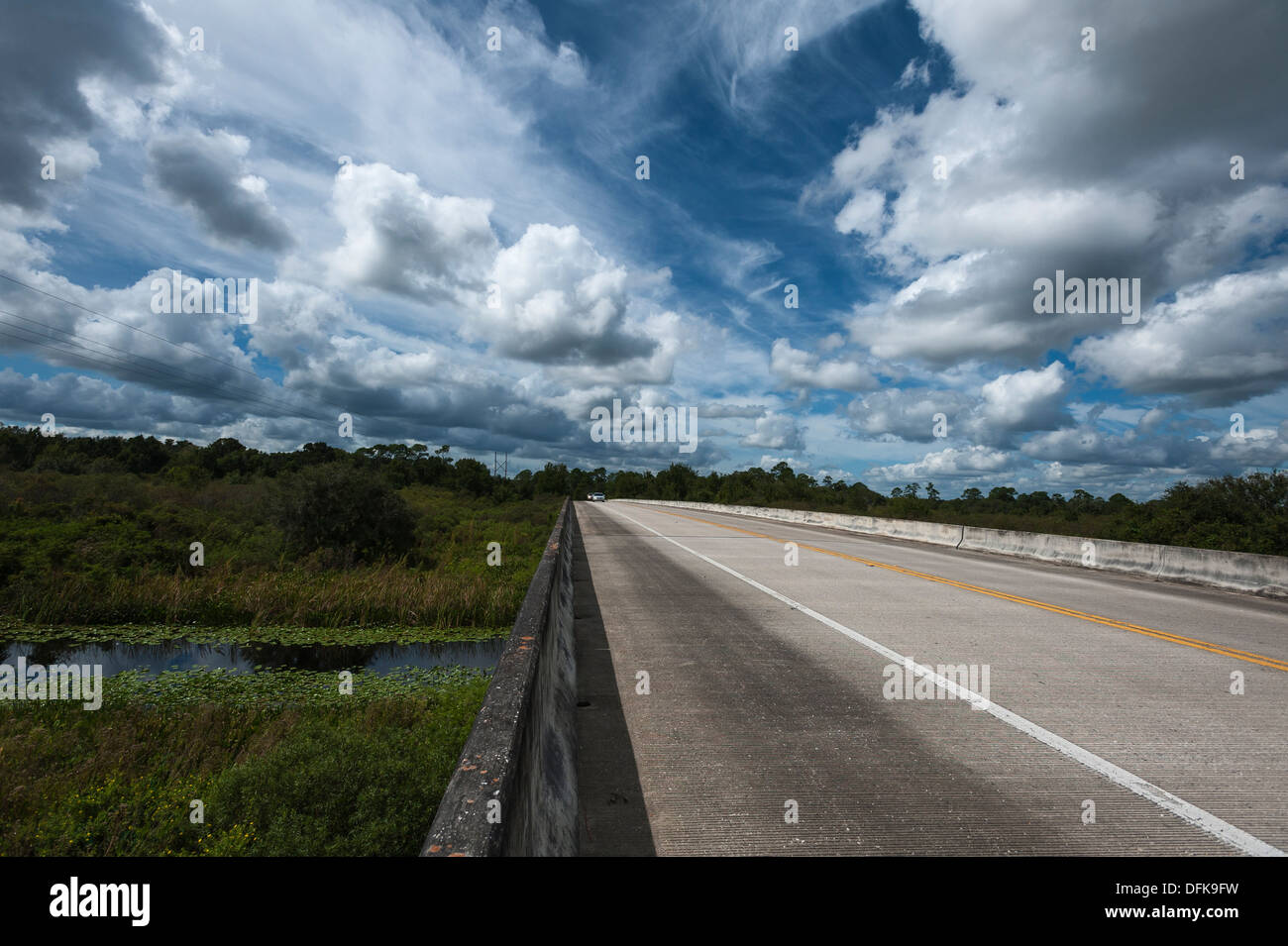 The Ocklawaha River Bridge in Marion County, Florida USA Stock Photo ...