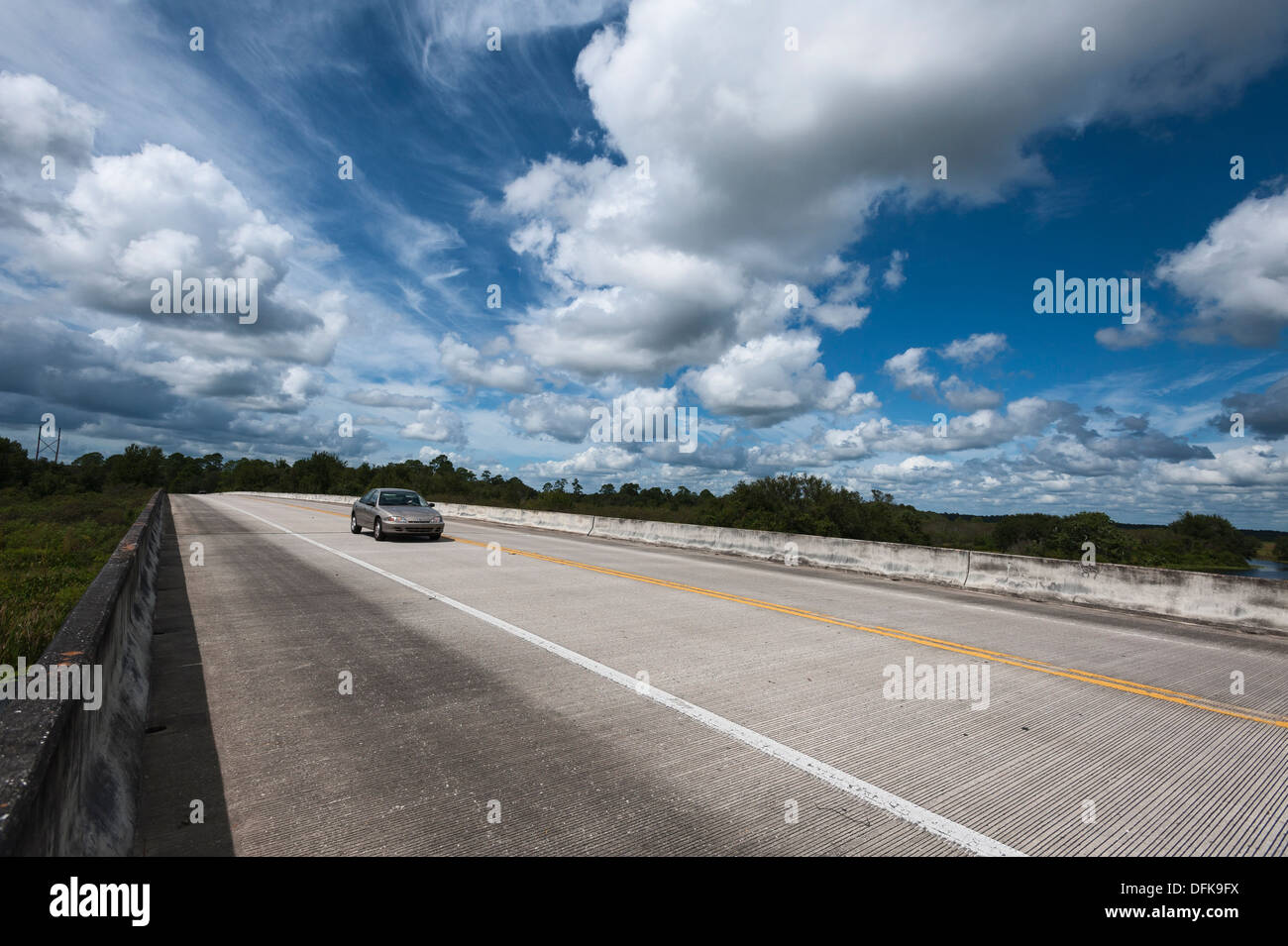 The Ocklawaha River Bridge in Marion County, Florida USA Stock Photo ...