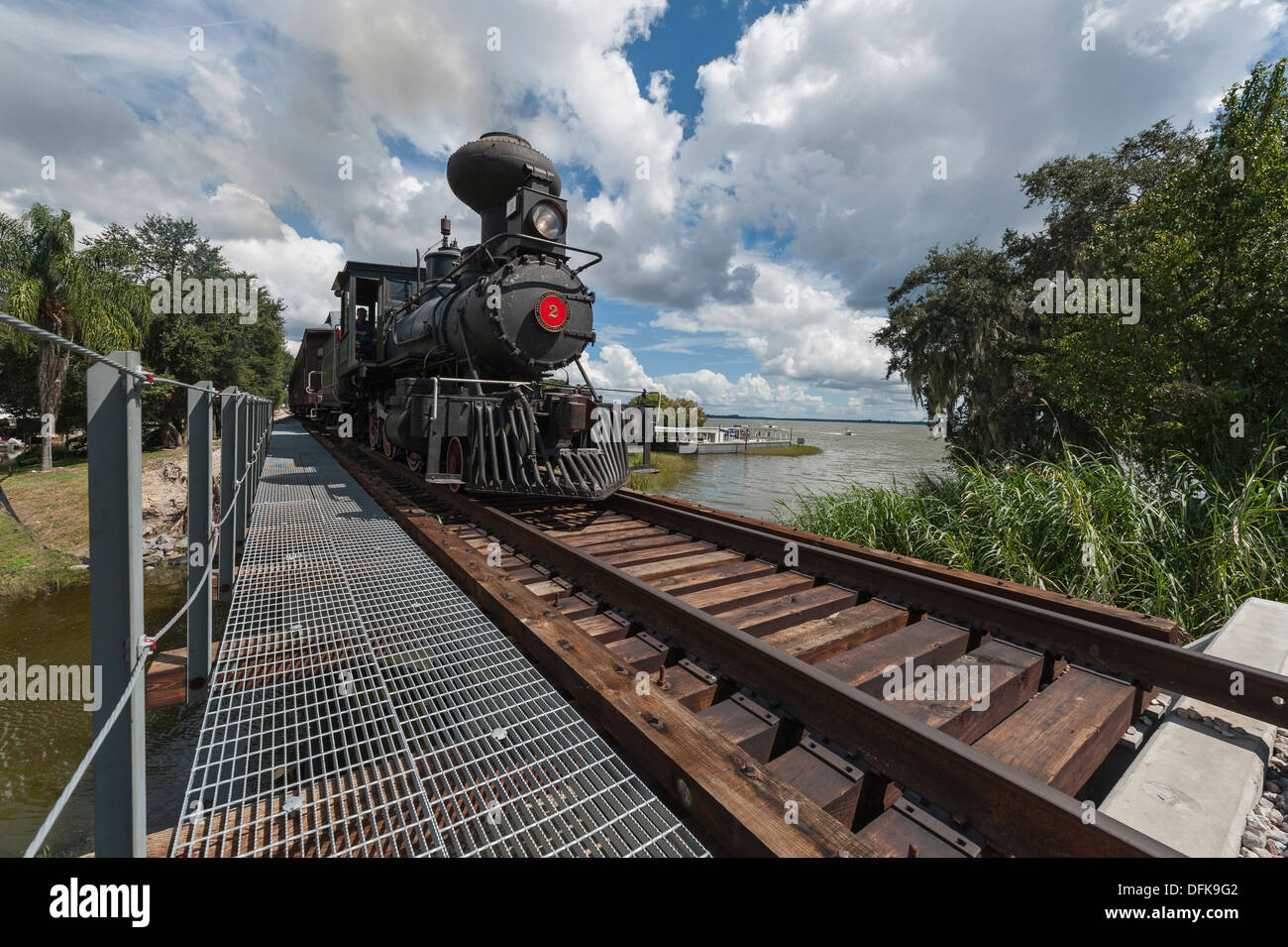 Locomotive Wood burning Steam Train located in Tavares, Florida and ...