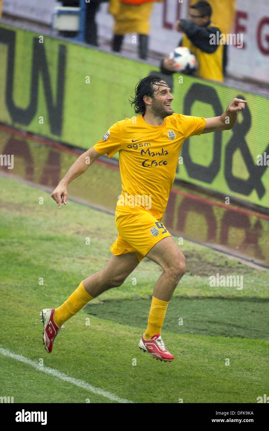 Bologna, Italy. 5th Oct, 2013. Luca Toni (Hellas) Football / Soccer ...