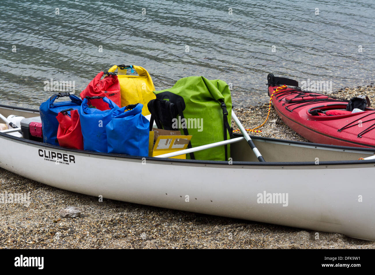 canoe scenic Wells Gray Provincial Park BC Canada Stock Photo - Alamy